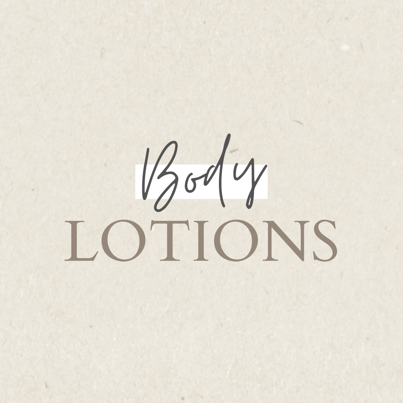 BODY LOTIONS (pick your size & scent) – The Lotion Company