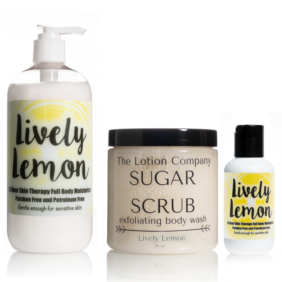 BODY LOTIONS (pick your size & scent) – The Lotion Company